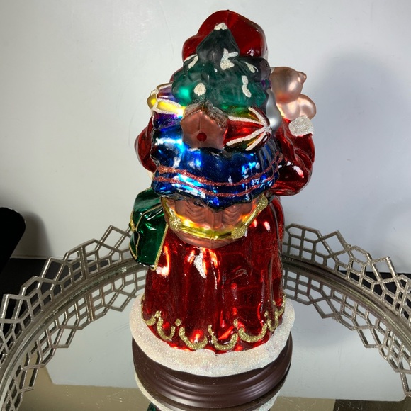 Thomas Pacconi | Holiday | Thomas Pacconi Classics Blown Glass Santa ...